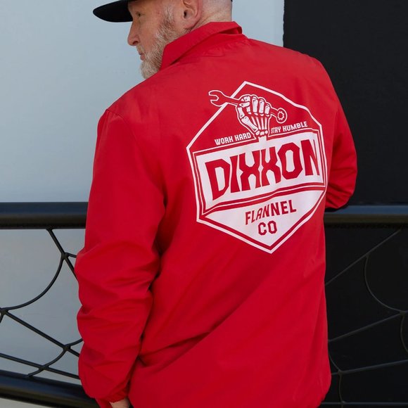 DIXXON | Jackets & Coats | Dixxon Flannel Working Class Coaches Jacket ...